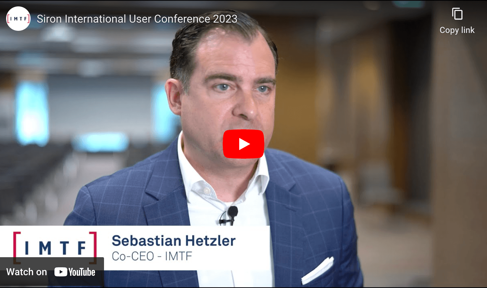 Siron International User Group Conference 2023